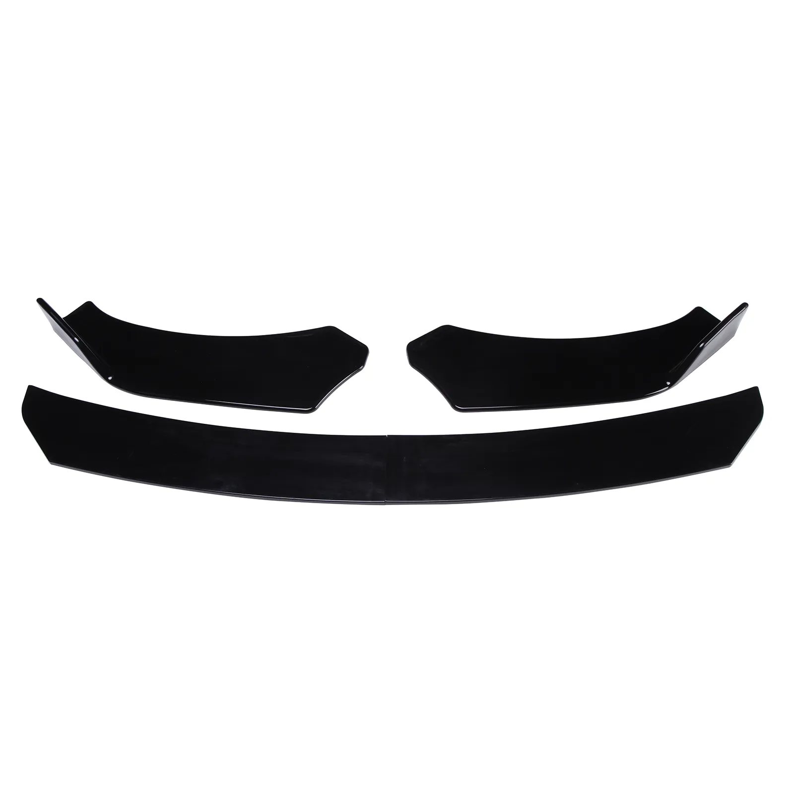 Tesla Model 3 Front Bumper Lip Gloss Black Chin Spoiler Splitter Body ...