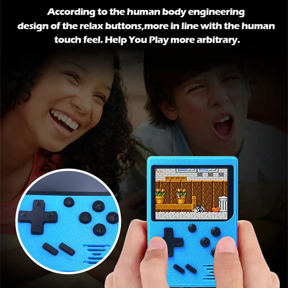 Retro Console Handheld - Portable Mini Video Game Player with 2.4 Inch ...
