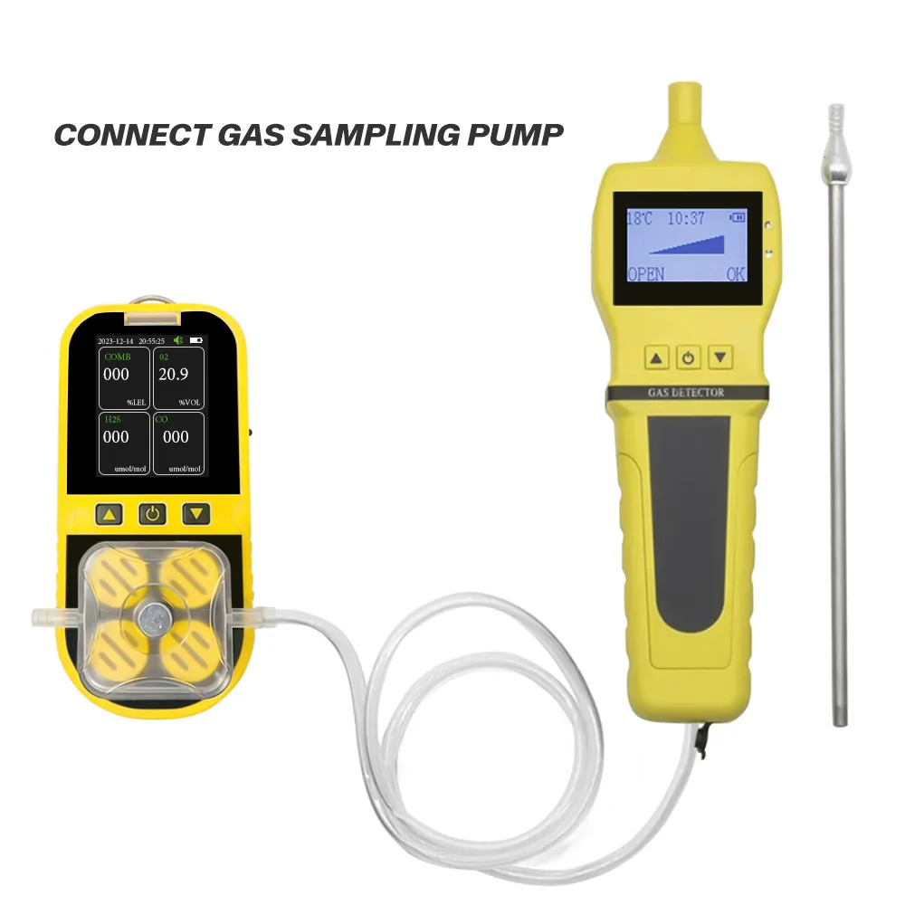 Multi-Functional photoionization detector: Detect H2S, O2, CO, and Ex ...