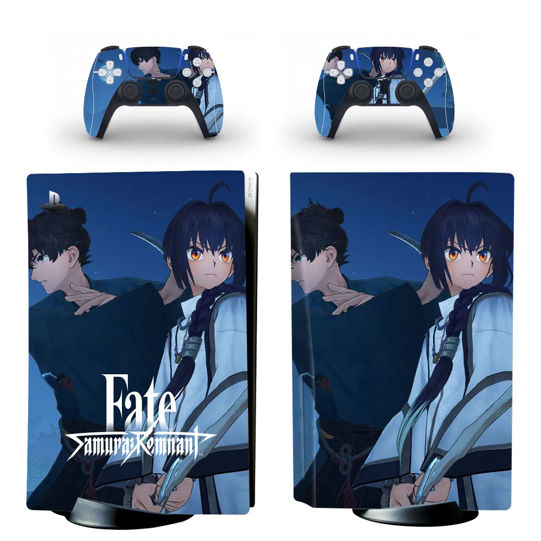Fate Samurai Remnant PS5 Disc Skins Vinyl Sticker... From Ddmyearth ...