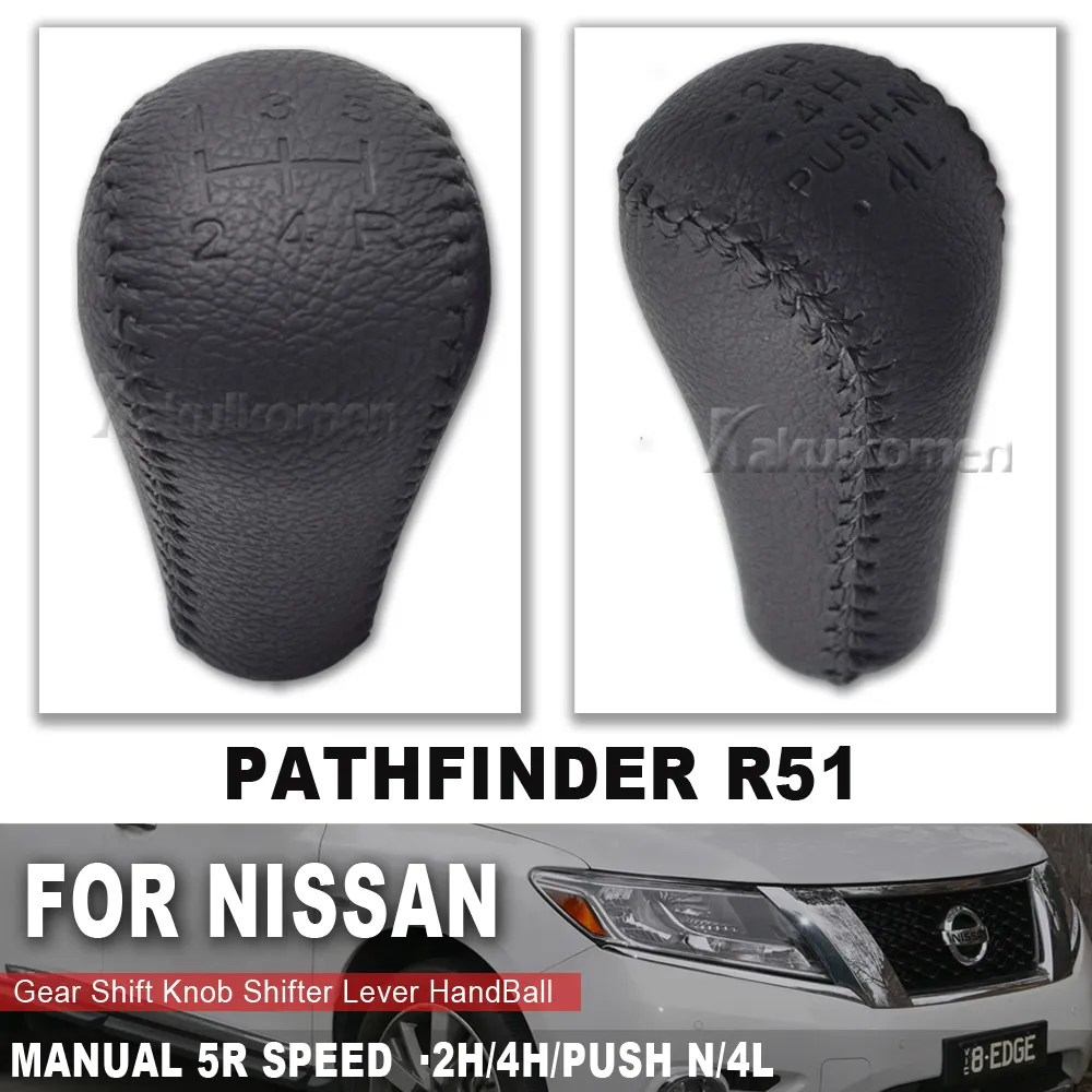 5 Speed Manual Black Mini R56 Shift Knob For NISSAN Navara D40 Frontier ...