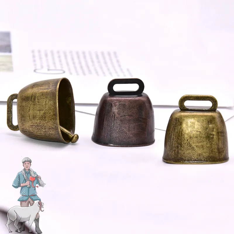 Brass Grazing Bells for Horses Sheep Cows Goats Loud Bronze Farm Animal ...
