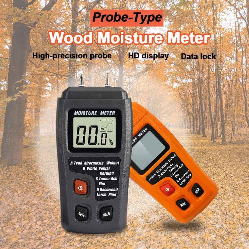 DHgate.com:Digital Wood Moisture Meter Pro: LCD Hygrometer Timber Damp ...