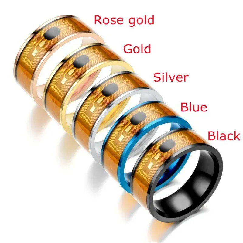 Multifunctional NFC Ring: Waterproof Smart Wear for Android/Windows ...