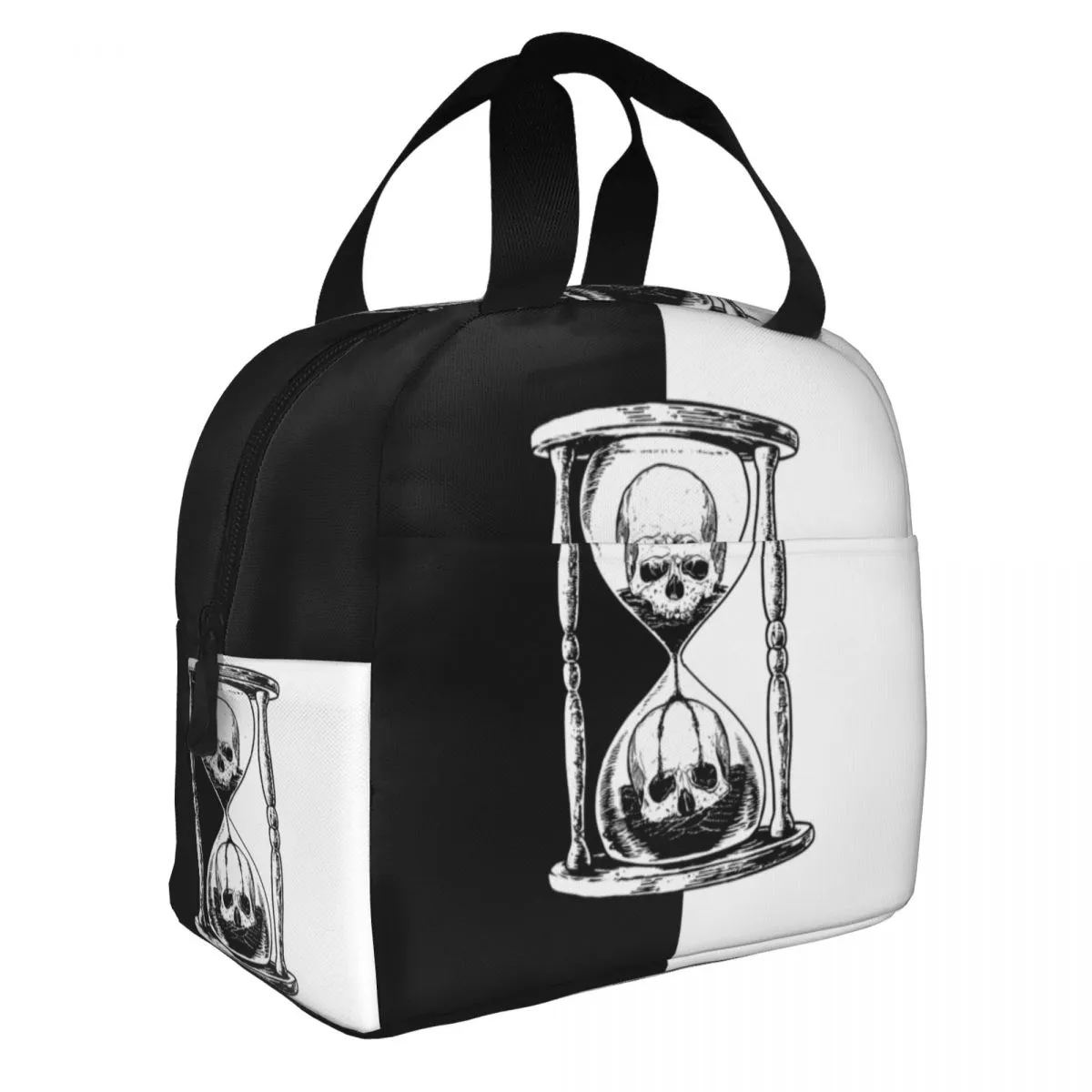 DHgate.com:Black & White Unus Annus Thermal Lunch Bag | Insulated Food ...