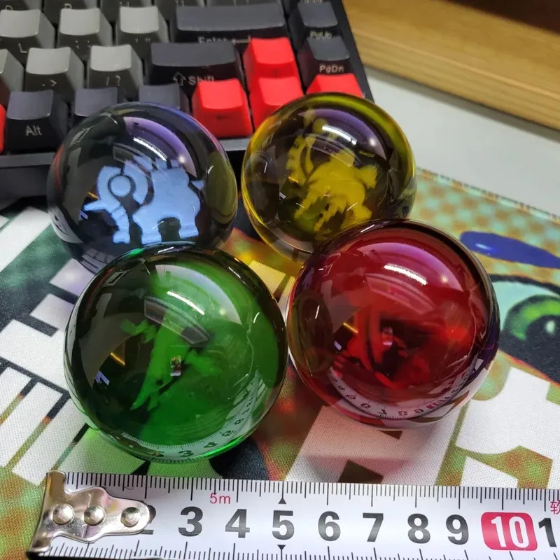 Anime Figure Night Light Crystal Ball Cosplay Home Decor Model Toy ...