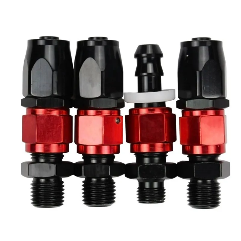 Adjustable Cng High Pressure Regulator Kit With Gauge, AN6 Fuel Line ...