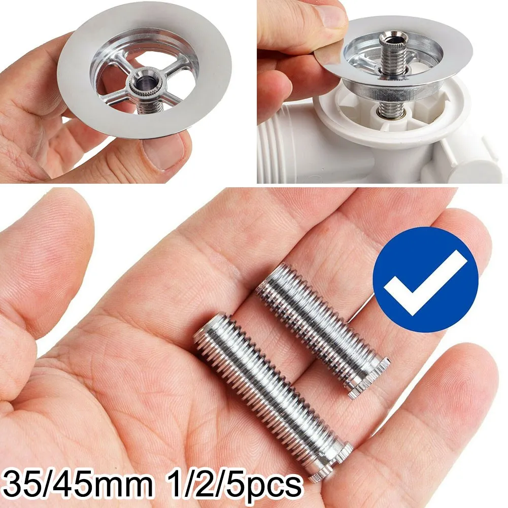 Single Hole 2 Handle Bathroom Faucet Kitchen Sink Basket Strainer Waste ...