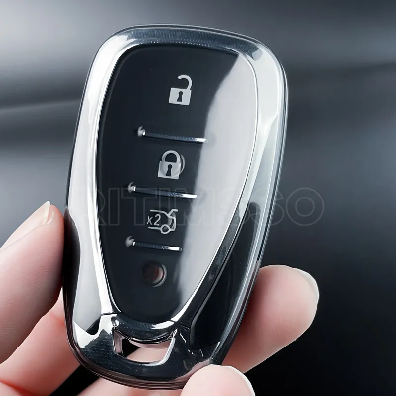 Chevrolet Car Key Case Cover Durable Silicone Protector For Cruze ...