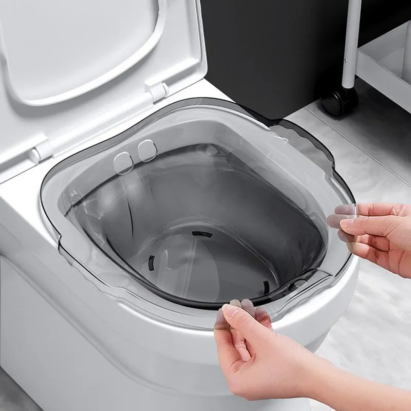 Sitz Bath for Hemorrhoids, Ergonomic Sitz Bath Seat for Toilet Seat ...