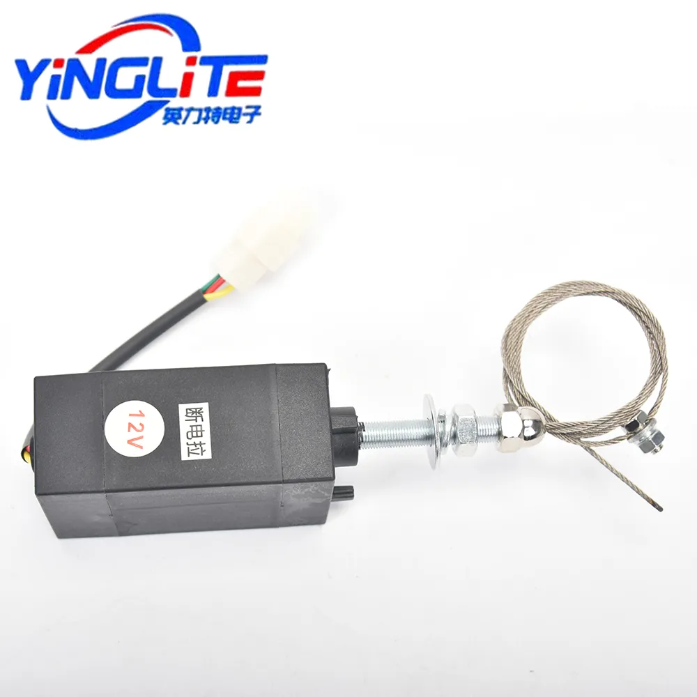 KY XHQ PT Diesel Engine Fuel Shut Off Solenoid Valve XHQ PT 12V 24V ...