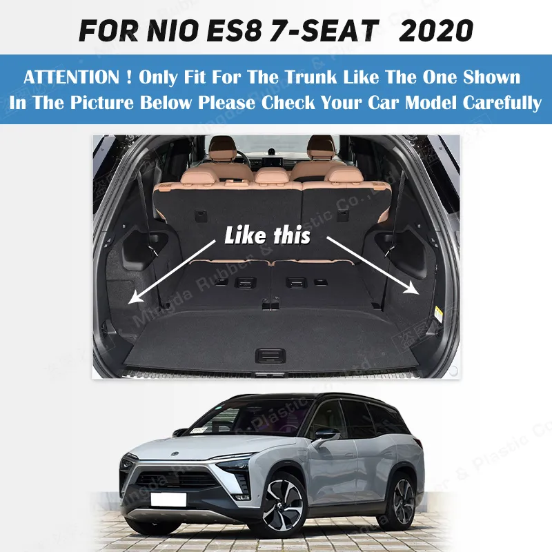 NIO ES8 6/7-Seat Full Coverage Trunk Mat: Waterproof Cargo Liner Interior Protector from Dhgate ...