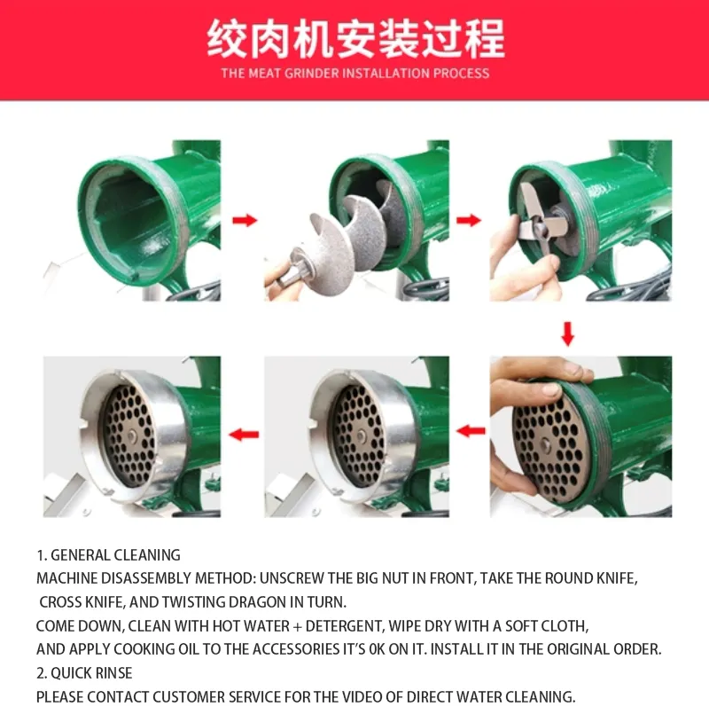 Commercial Electric Meat Mincer Grinder Ideal For Chicken, Fish Feed ...