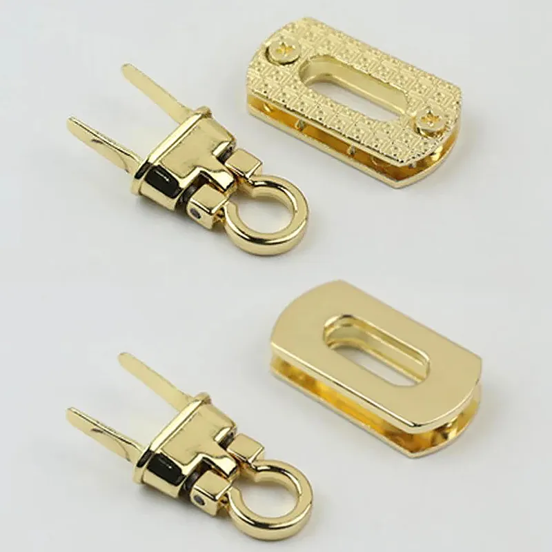 Handmade Shoulder Bag Twist Lock Clasp, Durable Metal Hardware ...