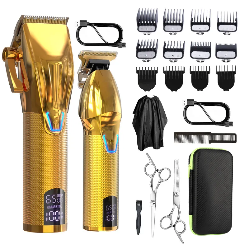 DHgate.com:RESUXI Pro Hair Clipper Kit - Rechargeable Men's Barber ...