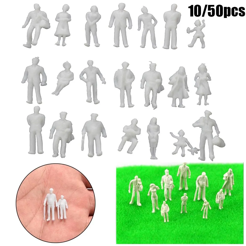 10/Miniature White Figures Architectural Model Human Scale Model ABS ...