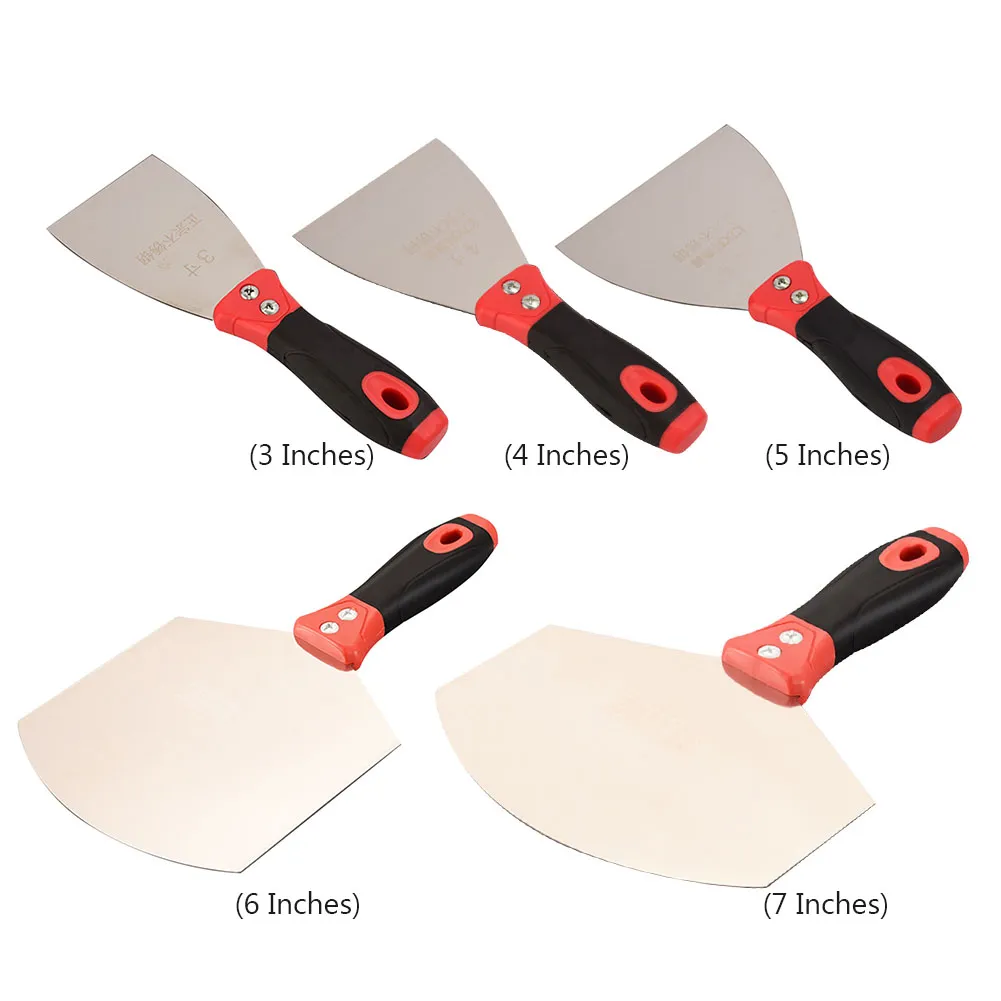DHgate.com:Arc-Shape Putty Spatulas (5 Pcs) - Durable Stainless Steel ...