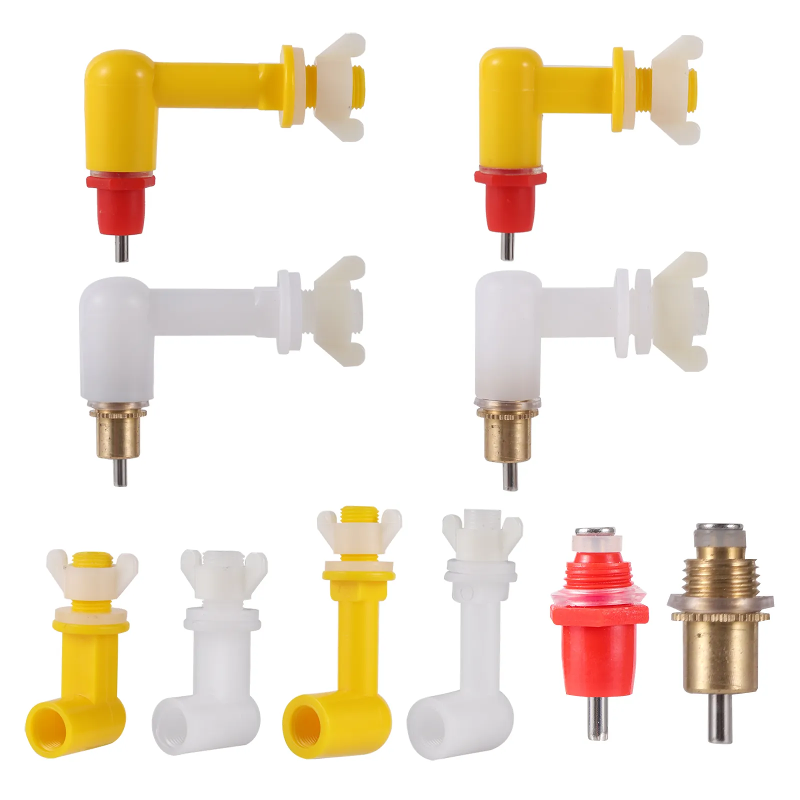 Chicken Water Nipple Drinkers for Rabbit, Quail, Chicks, Turkeys, Ducks ...