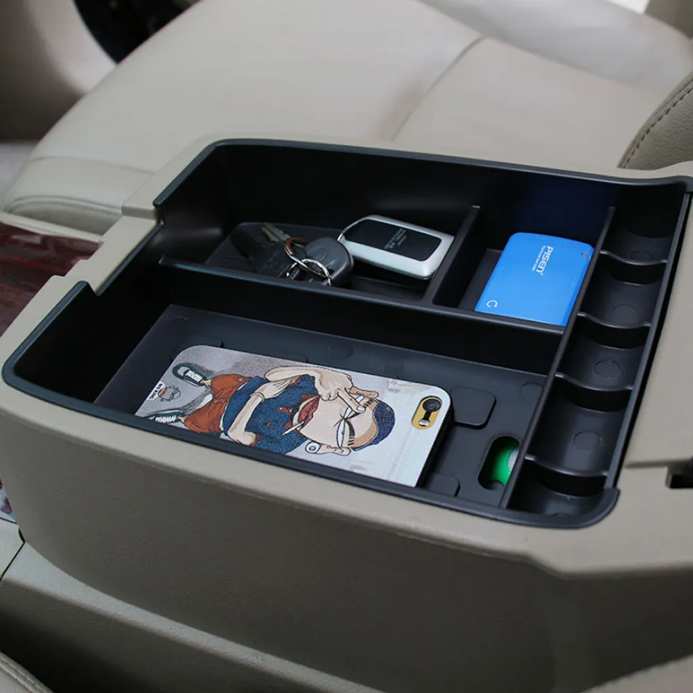 DHgate.com:Central Armrest Storage Box Organizer with USB Ports for ...