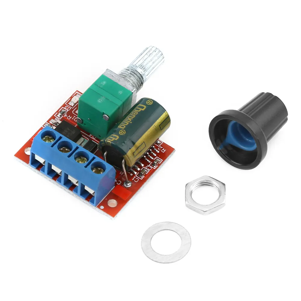 12V DC Motor Speed Controller Module: 5A 90W PWM Adjustable Drive For ...