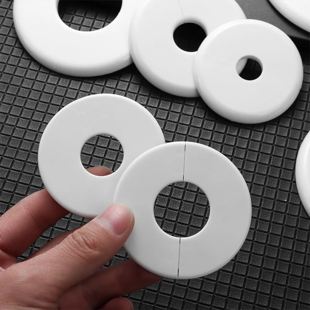 Cable Hole Covers Plastic Wall Pipe Hole Cover Decorative Splittable ...