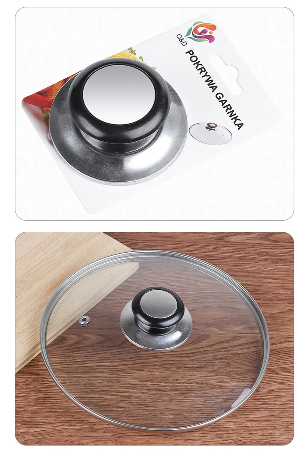 Glass Lid Beaded Handle Replacement: Heat-Resistant & Non-Slip Cookware ...