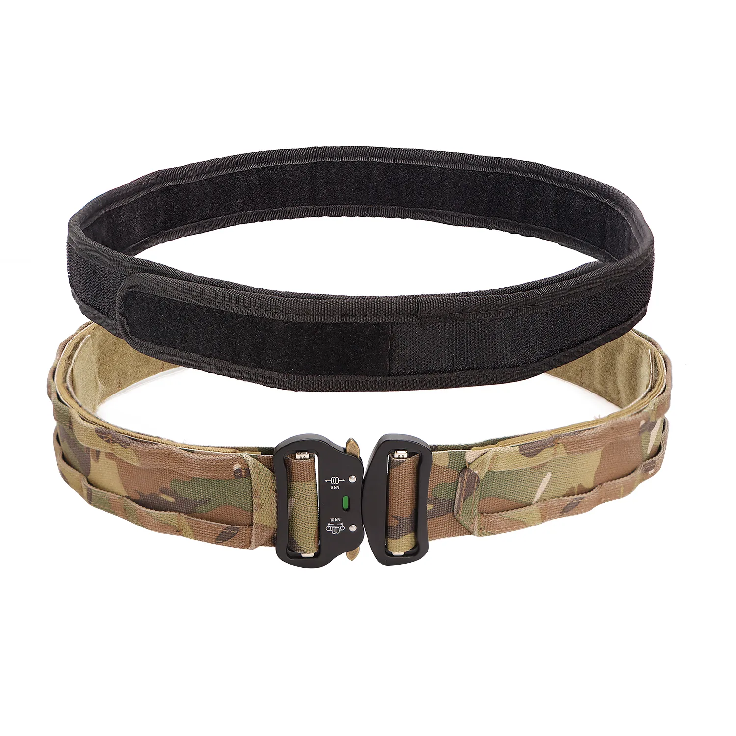 Tactical 2 Combat Belt With Quick Release Cloth Belts Without Buckles ...