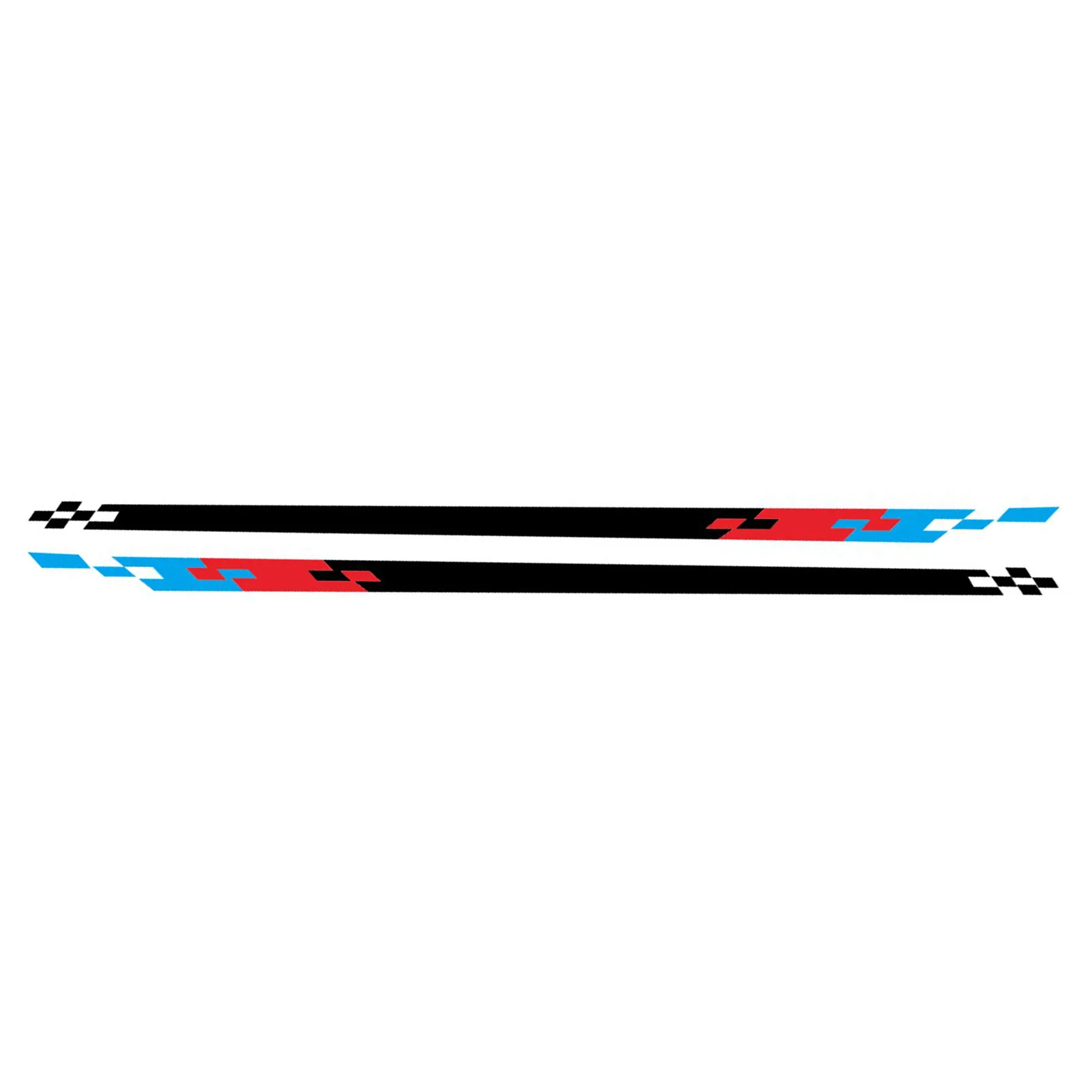 3-Color Strip Style Universal Car Body Side Decal Stickers for Cars ...