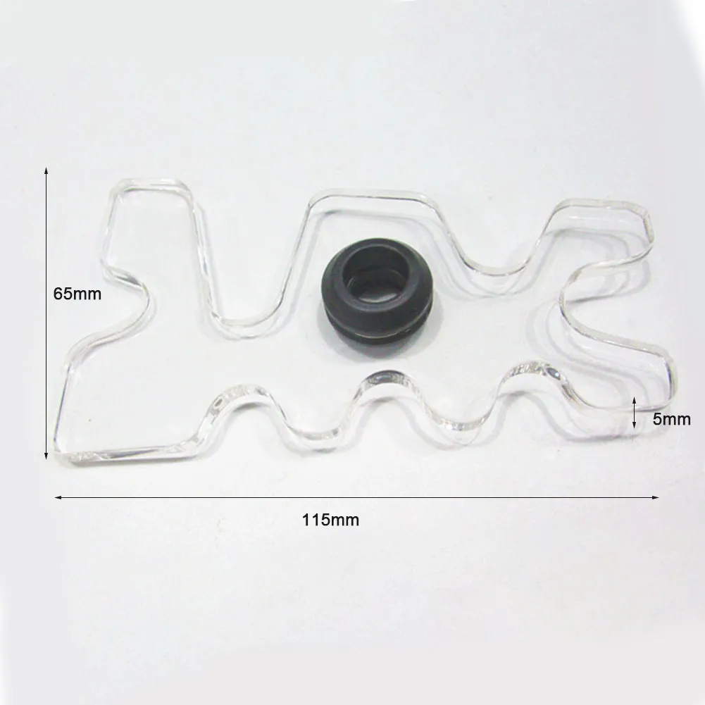 Clear Acrylic Pool Snooker Bridge Rest with Adjustable Height and ...