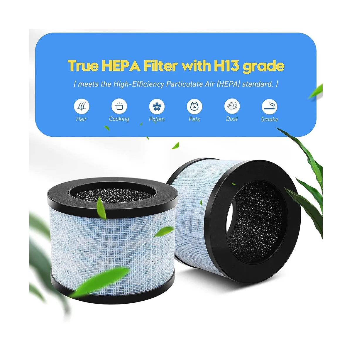 DHgate.com:3-Pack True HEPA Replacement Filters for Instant AP100 Air ...