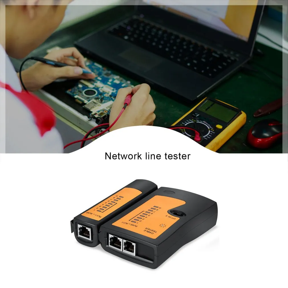 RJ45 RJ11 RJ12 CAT5 LAN Cable Tester Network Cable... From Ddmyearth ...