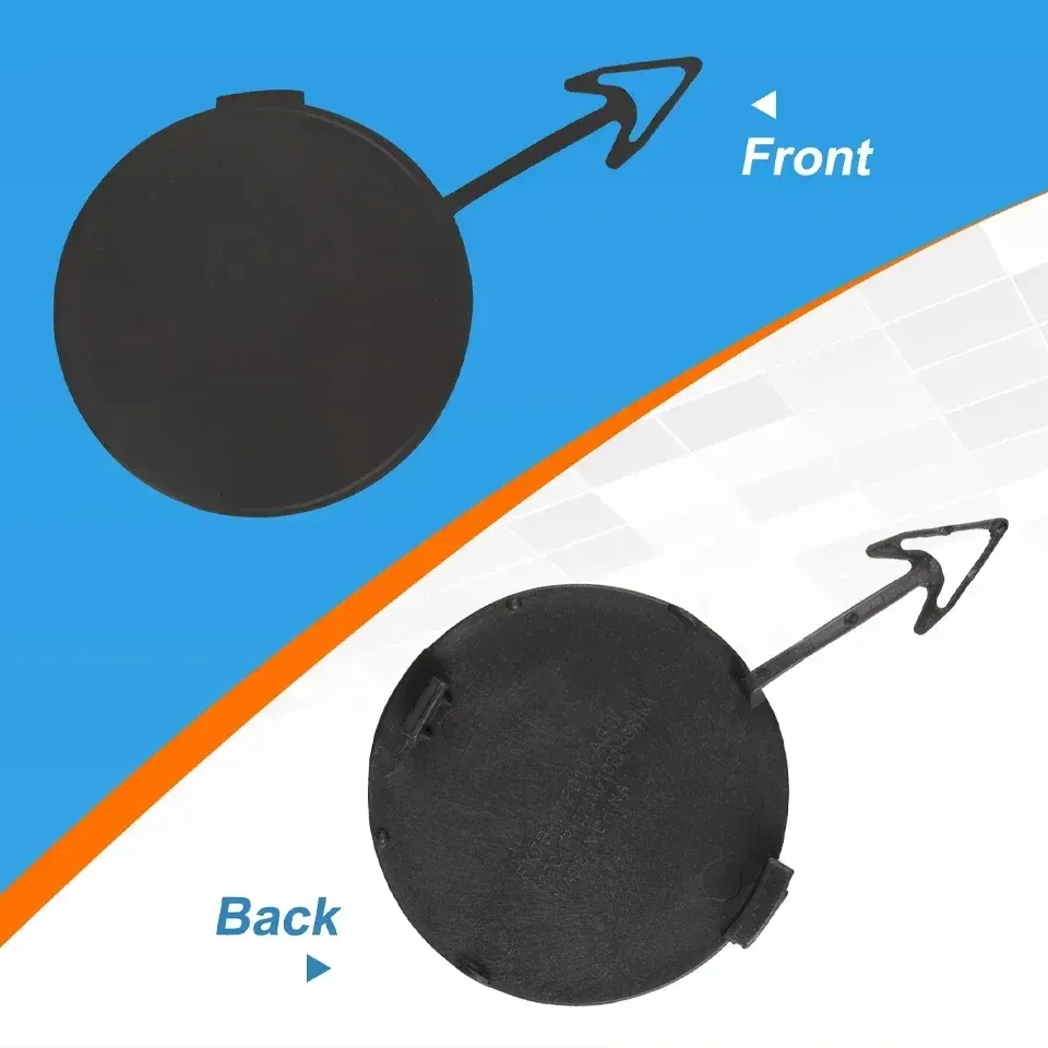 DHgate.com:2-PackDurable Matte Black Front Bumper Tow Hook Eye Cover ...