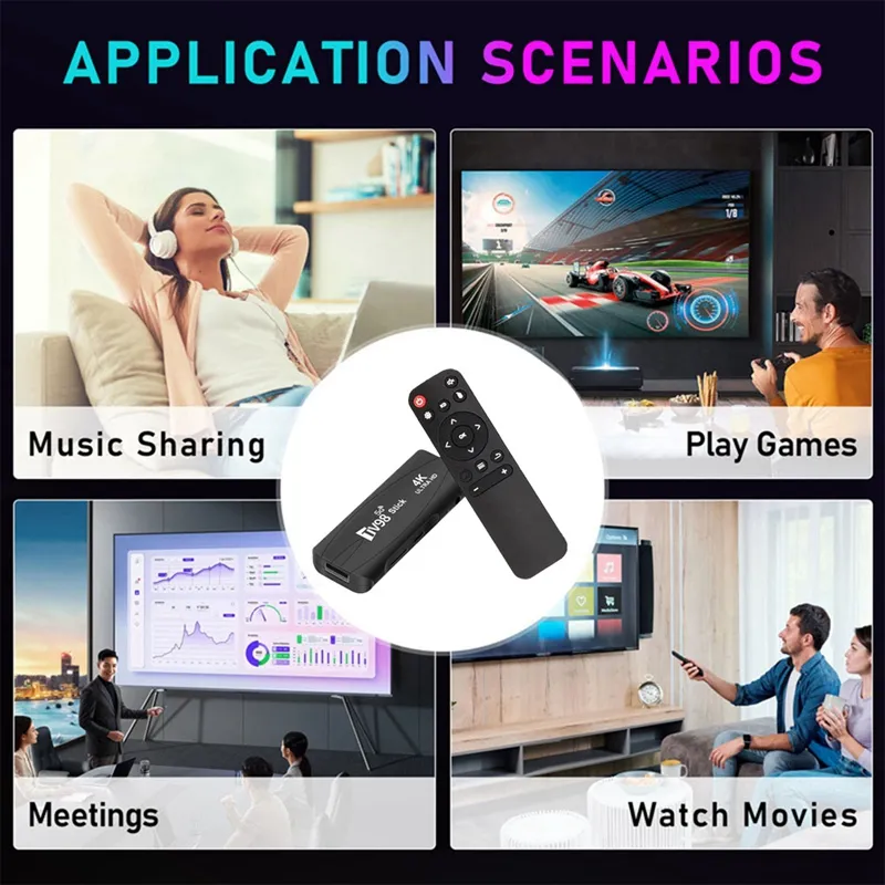 DHgate.com:TV98 4K Android 12.1 TV Stick | 2G+16G Smart TV Box | 2.4G ...