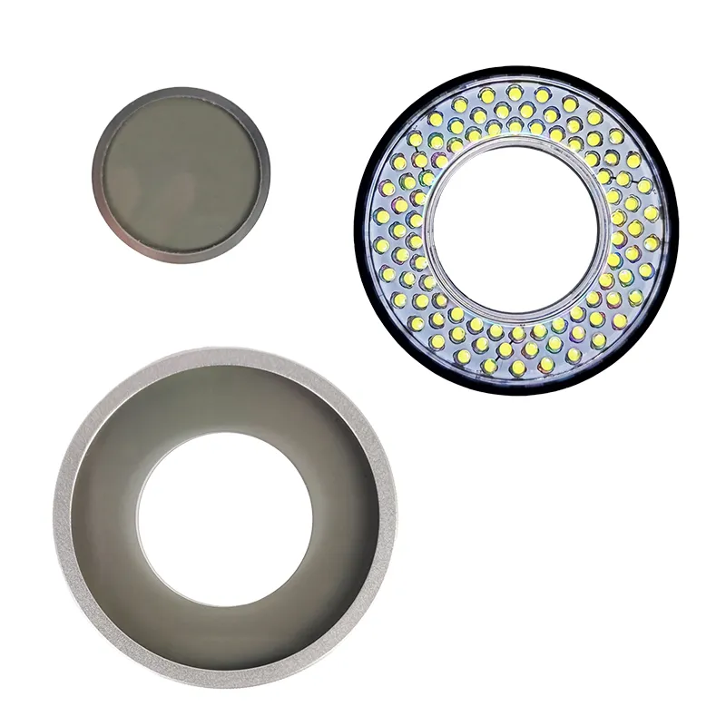 Industrial Grade Polarized LED Ring Light Source for Digital Cameras ...