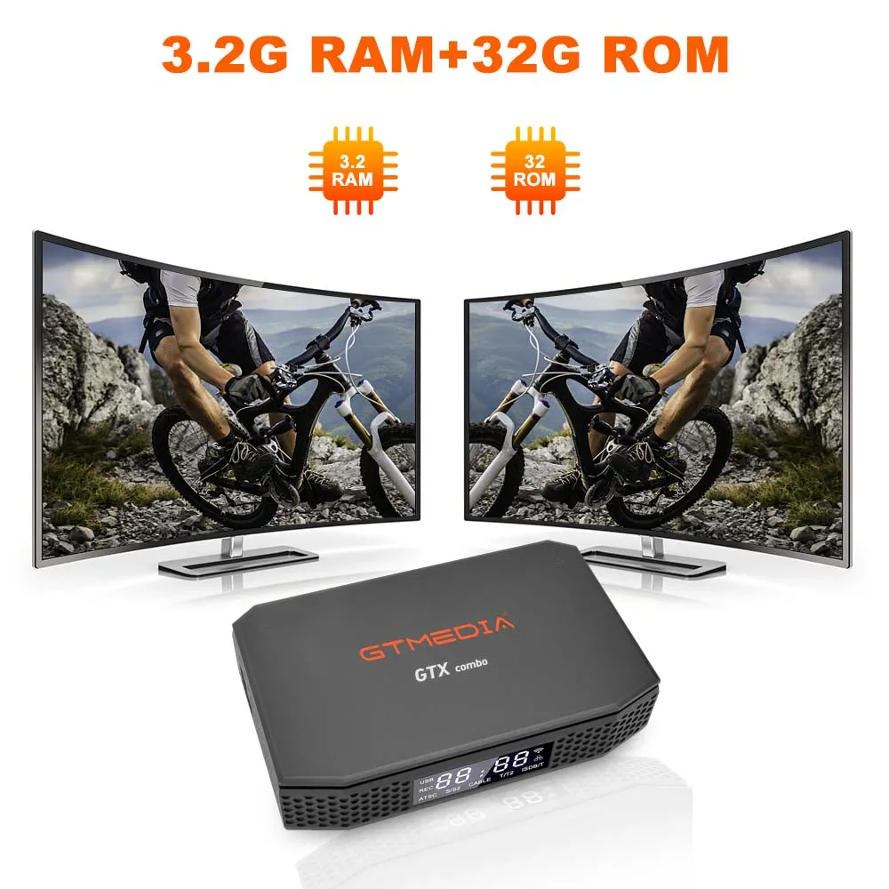 DHgate.com:4K 8K UHD Smart TV Box, 2G+32G Android 9.0 DVB-S/S2/S2X+T/T2+C/C2, SATA-HDD Slot, CI+ ...