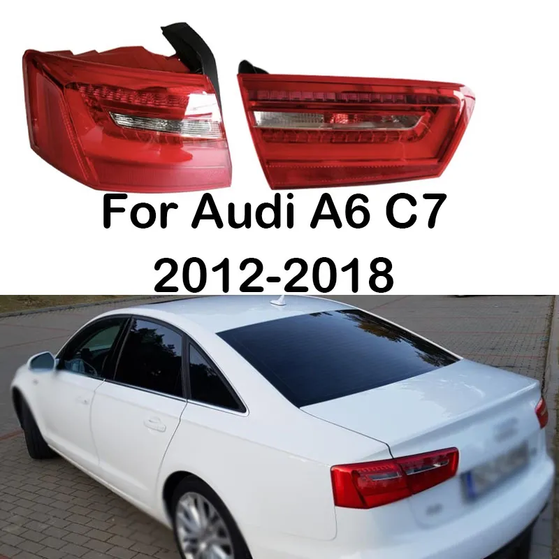 DHgate.com:C7 12-18 Audi A6 Rear Tail Light Brake Signal Warning ...