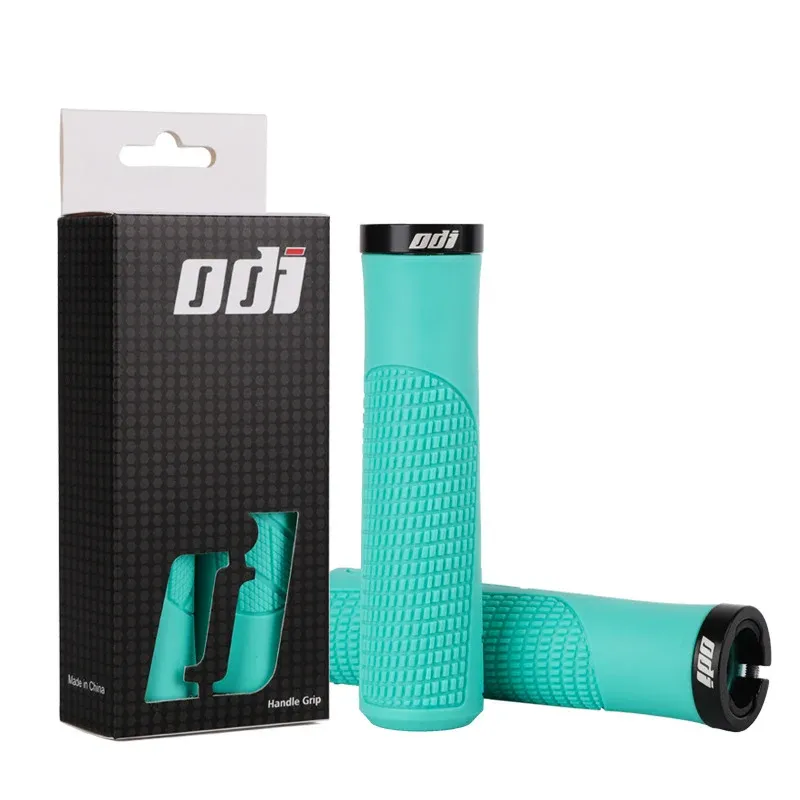 2024Upgraded Soft Rubber Bike Grips, Anti-Skid Lock-on MTB Grips ...