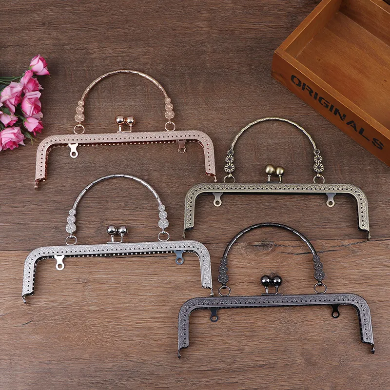 Premium Metal Frame Kiss Clasp Lock for DIY Coin Purse & Handbag Sewing ...