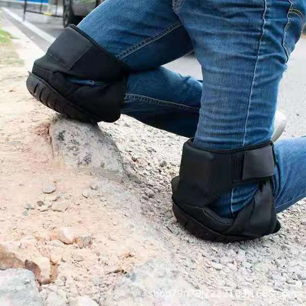 Black TPE Knee Pads Soft Kneeling Pads for Gardening and Tool Work ...