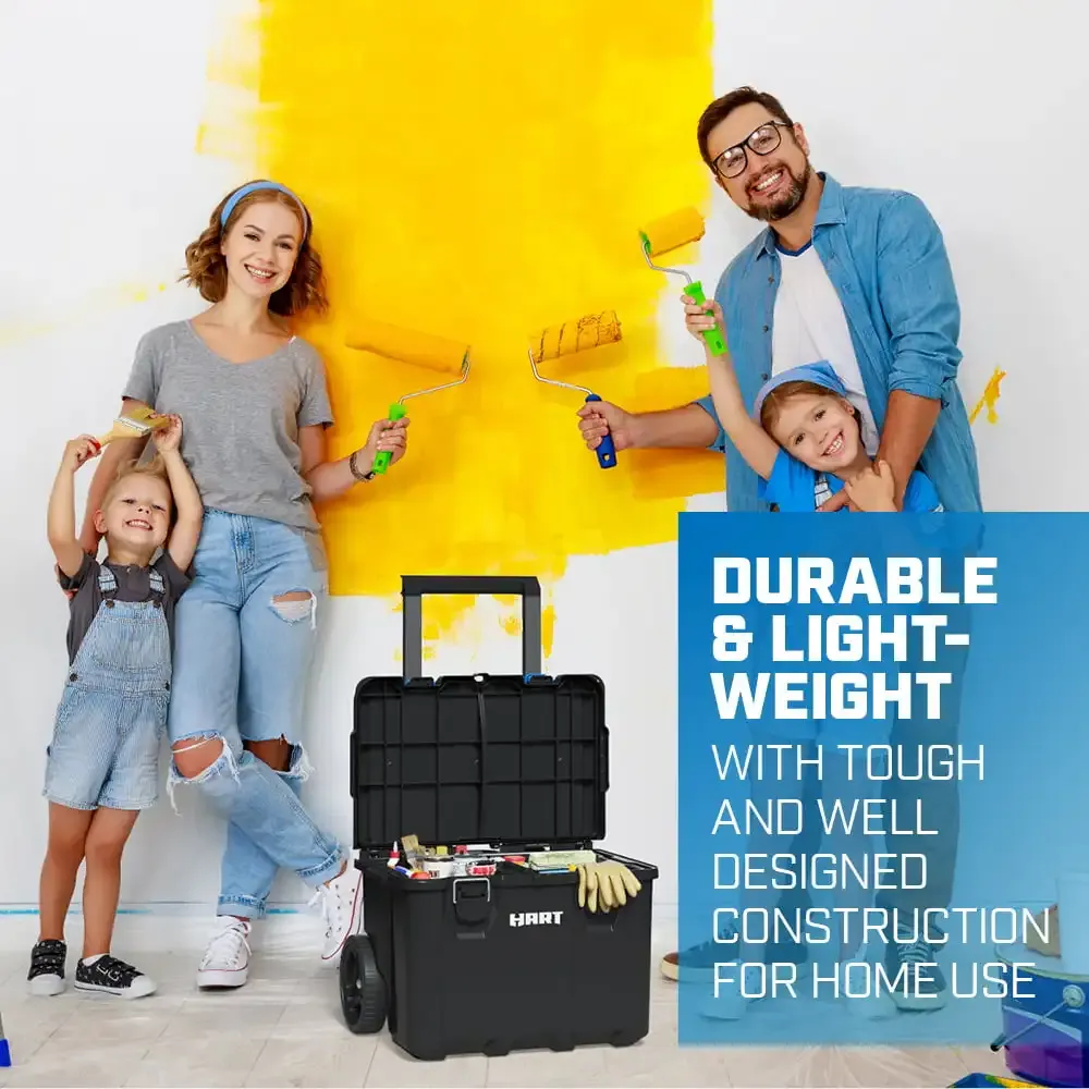 USA New HART Stack Cart: Multi-Functional tool box on wheels for ...
