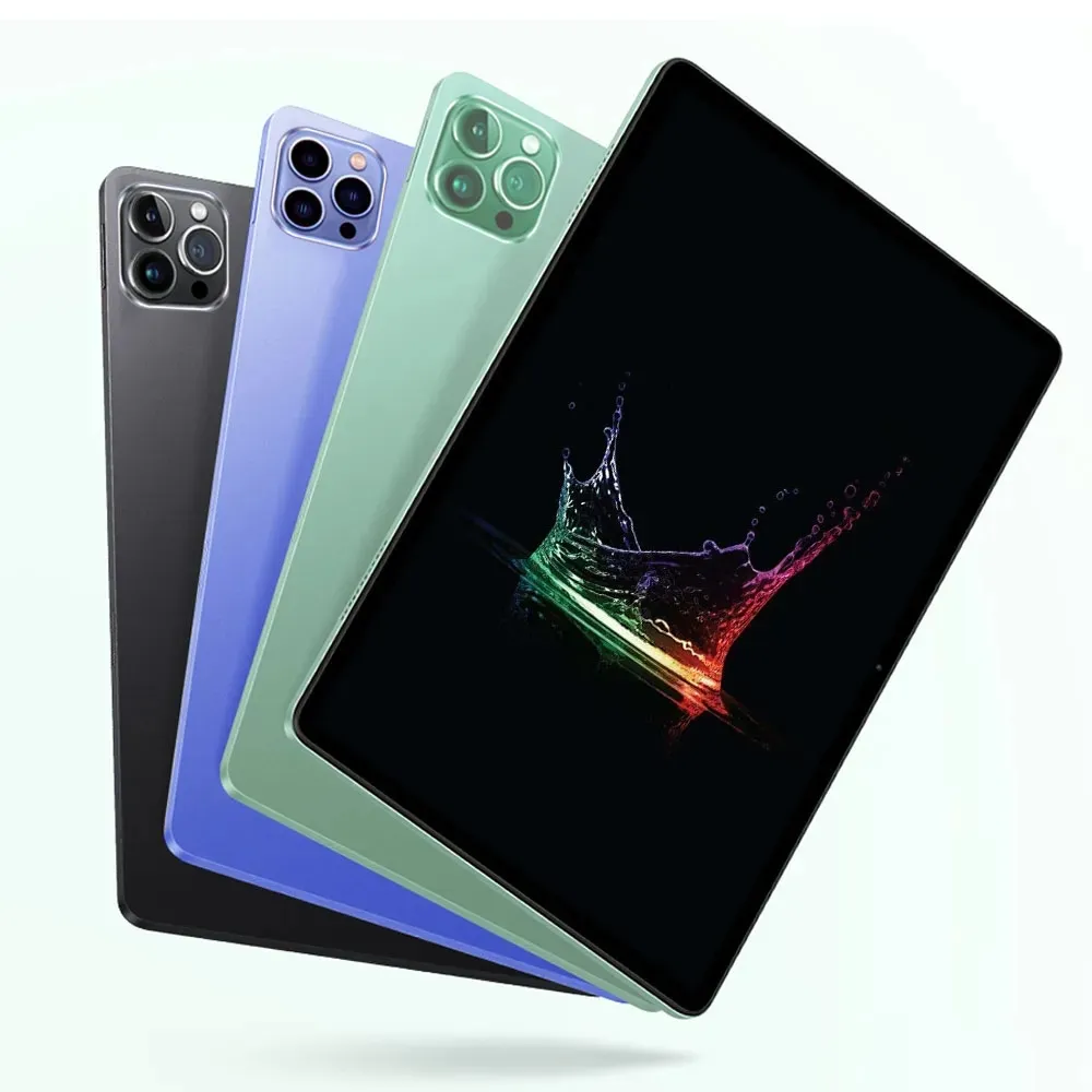 10.1 Inch Screen Android 12 Tablet PC Octa Core 1.6GHz 8GB +256GB IPS ...