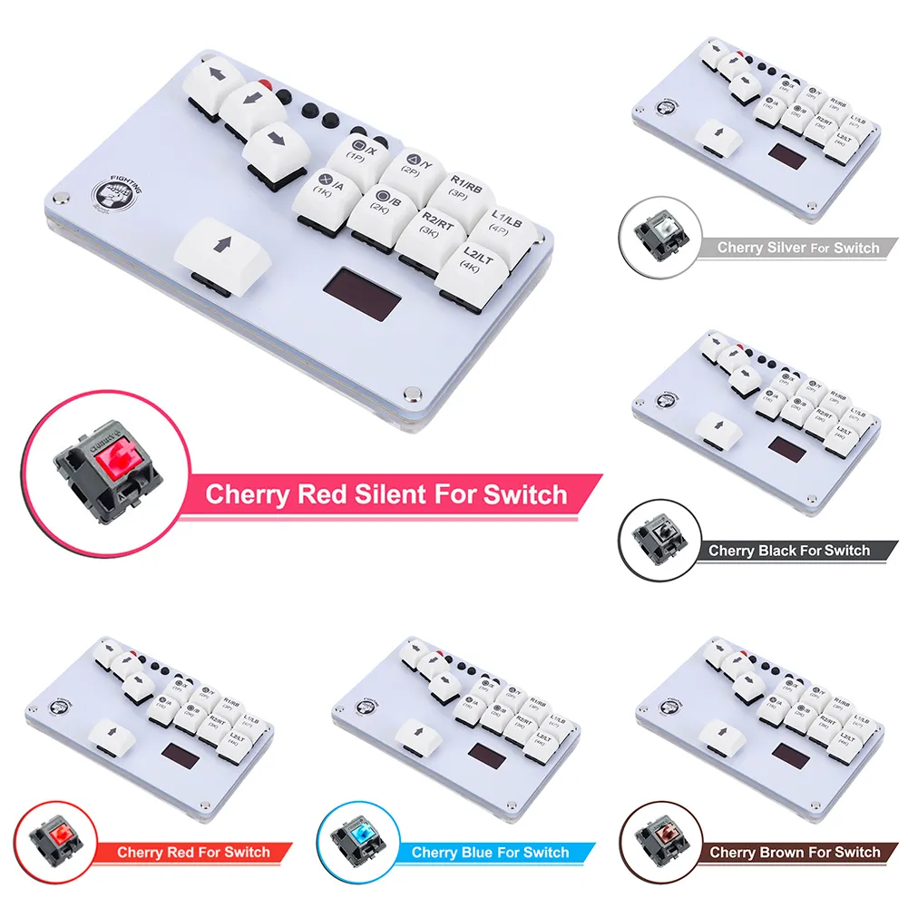 FightingBox Mini HitBox SOCD Fighting Stick Controller WASD Mixbox ...