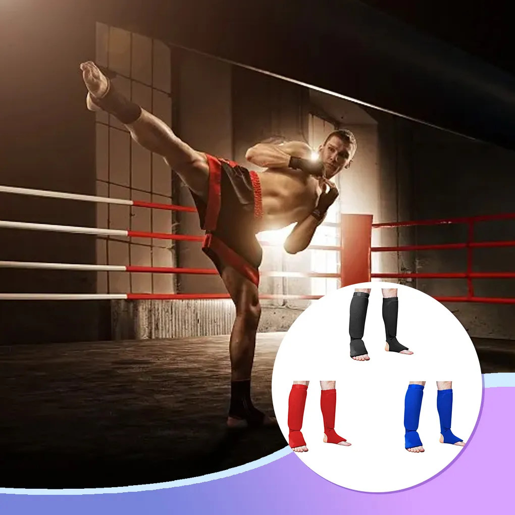 DHgate.com:2024Breathable Mesh Leg Guards for Boxing, Muay Thai ...