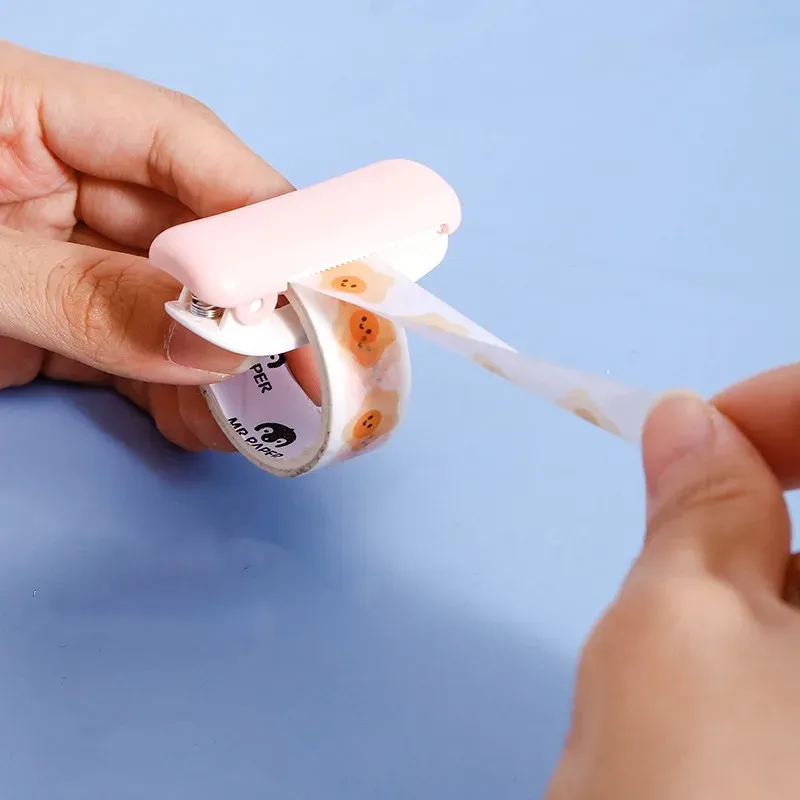 DHgate.com:Morandi Color Mini Tape Dispenser Cutter for Journaling ...