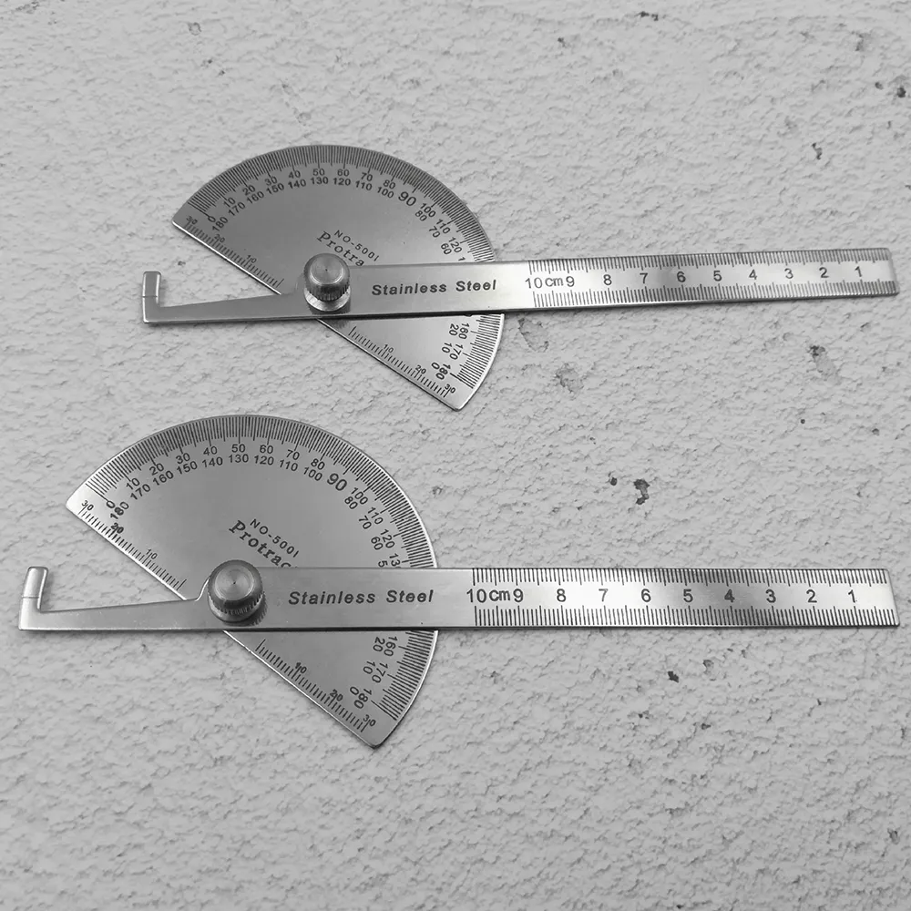 180° Protractor Angle Ruler: Precision Measuring for Woodworking ...