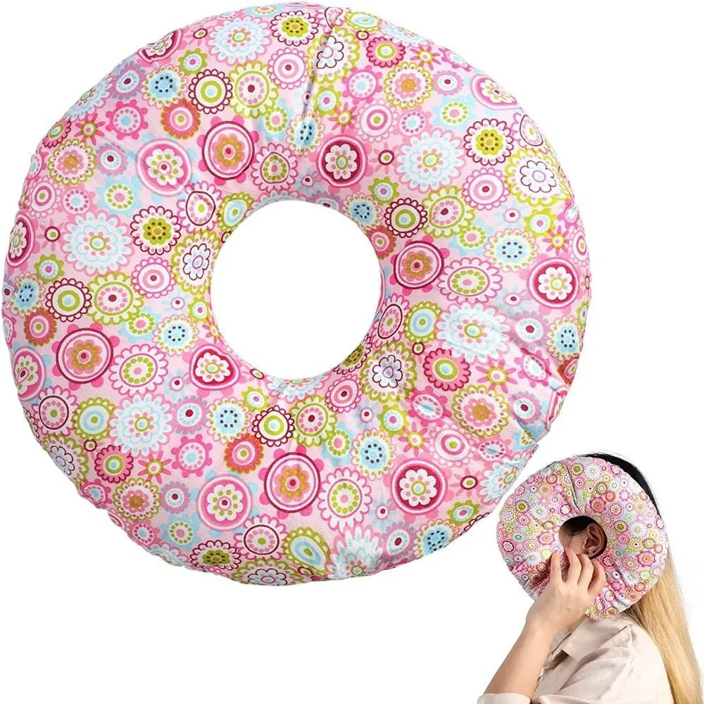 Soft Donut Donut Pillow For Ear For Travel And Home Use Comfortable Ear ...