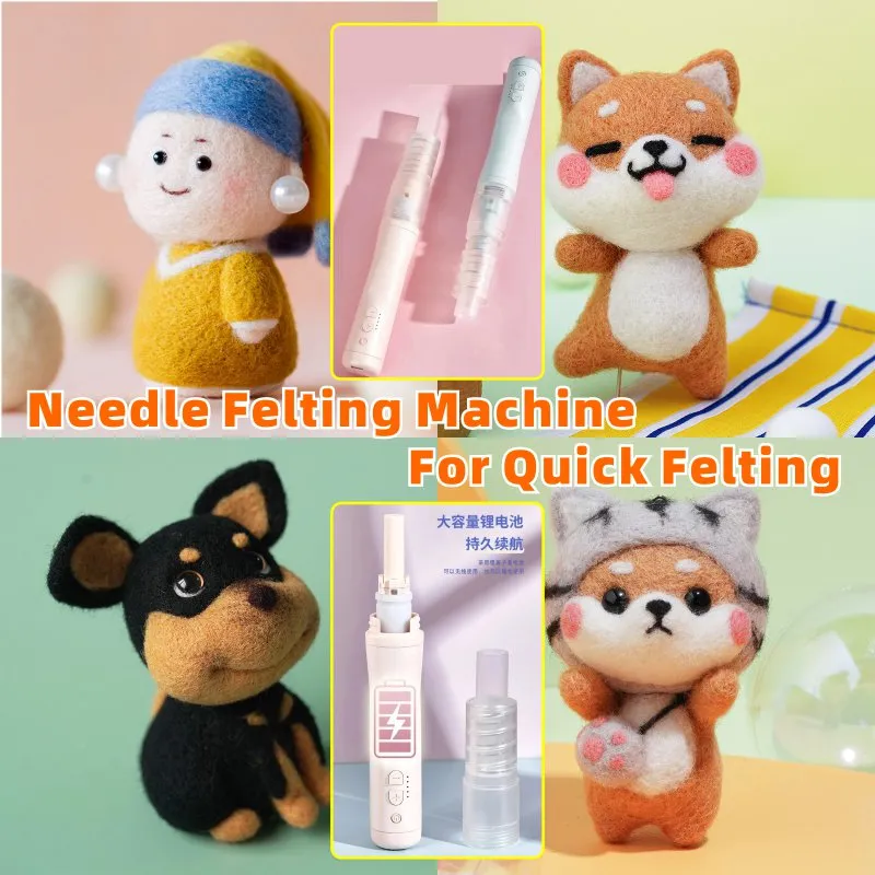 Felting Machine Needles Electric Needle Felting Machine - 5 Speed Wool ...