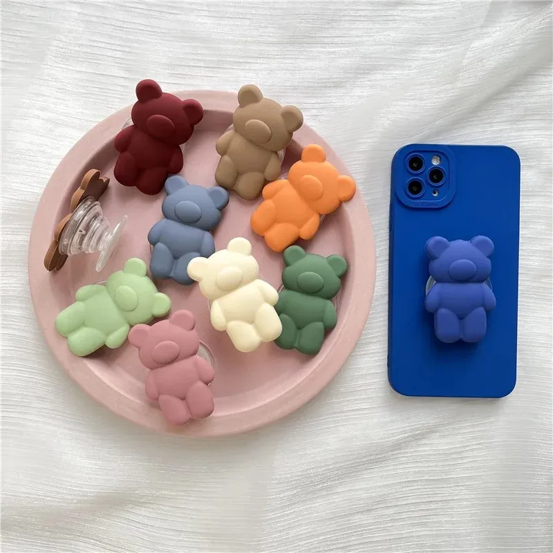 DHgate.com:Cute Bear Expandable Phone Holder, Luxury 3D Finger Ring ...