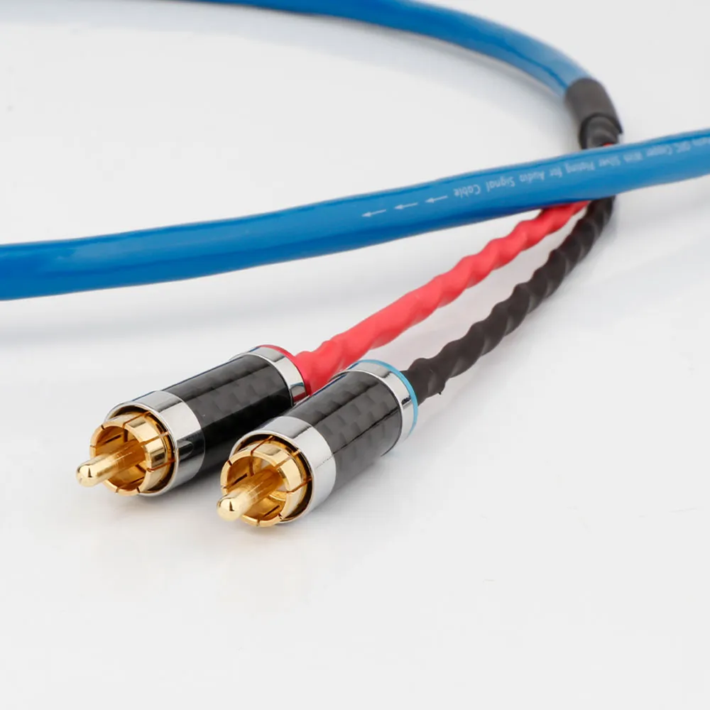 DHgate.com:HiFi Silver-Plated OFC Audio Cable, 4-Pin DIN to 2 RCA ...