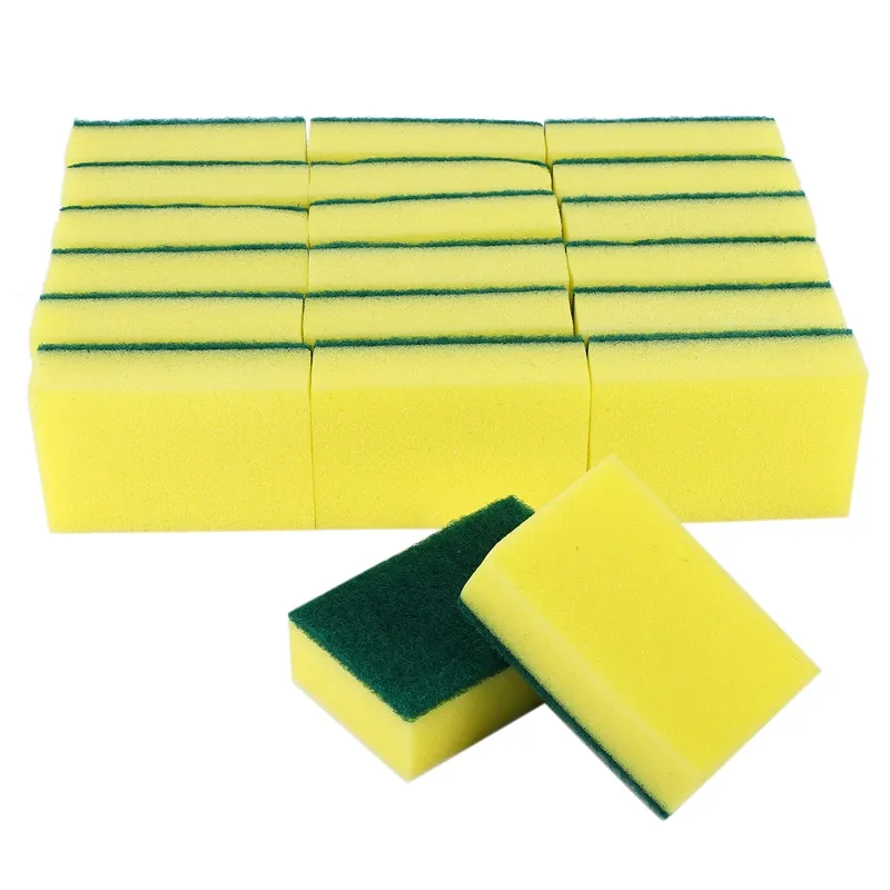 Heavy Duty Multi Use Cleaning Sponges Rub Non Scratch Sponge Scrubbing ...